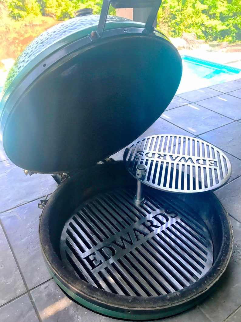 Custom Double Decker Big Green Egg Grill Grates | Etsy Canada