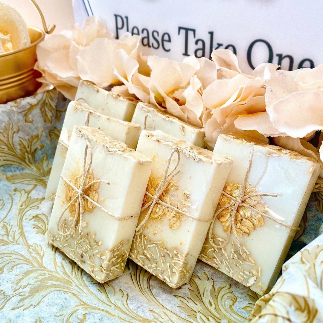 5 Personalized Gift Soap Bars / Wedding Favors for Guests / Bridal ...