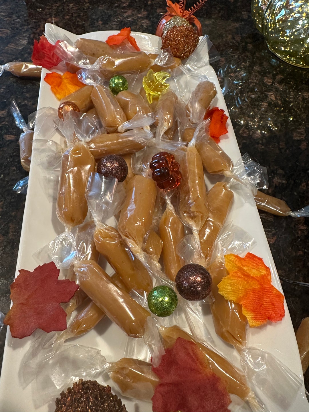 Homemade Gourmet Caramels, Multiple Flavors Available. Sold in 20 ...