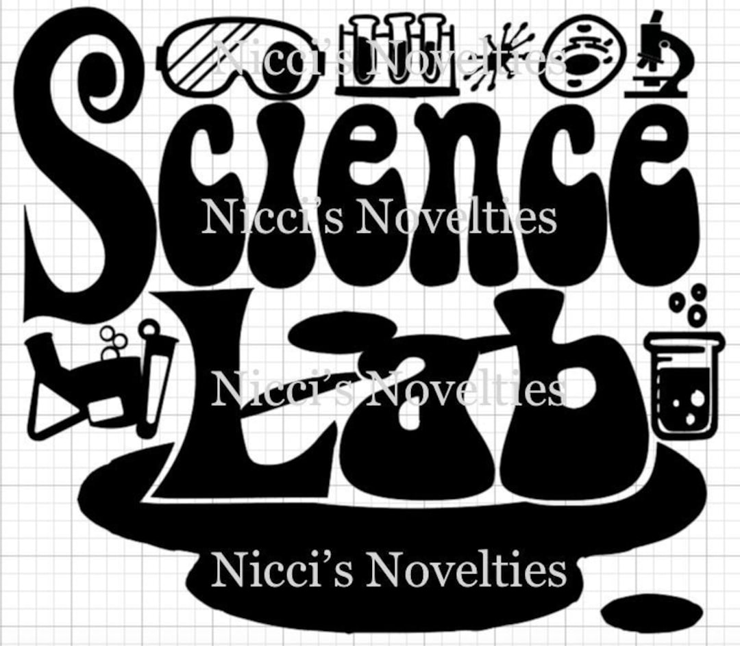 Science Lab Vinyl Decal - Etsy