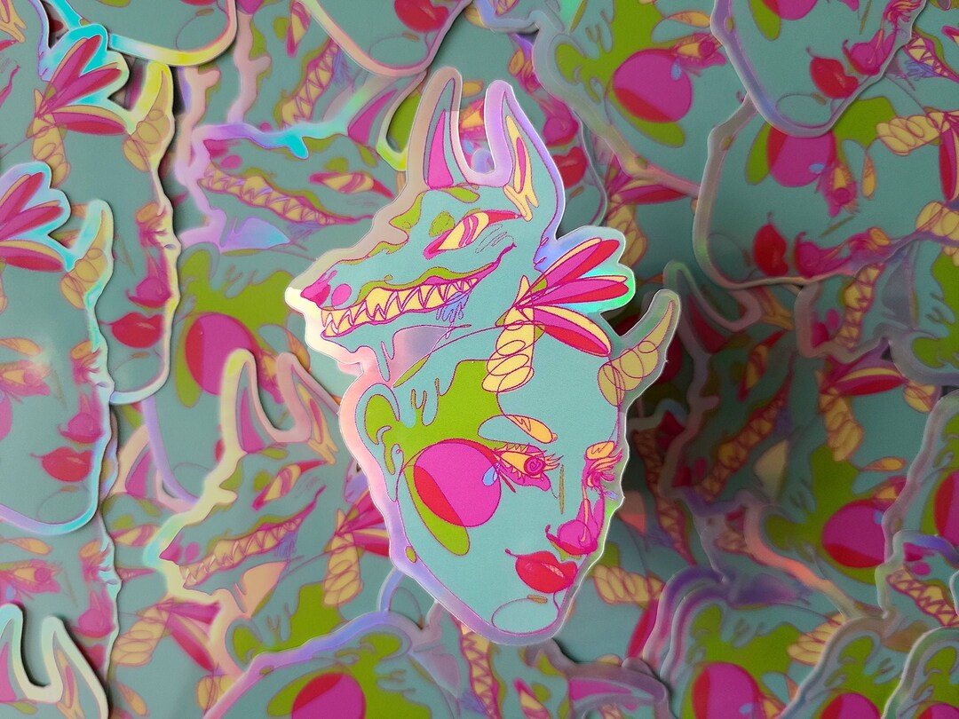 Psychedelic Sticker - Etsy