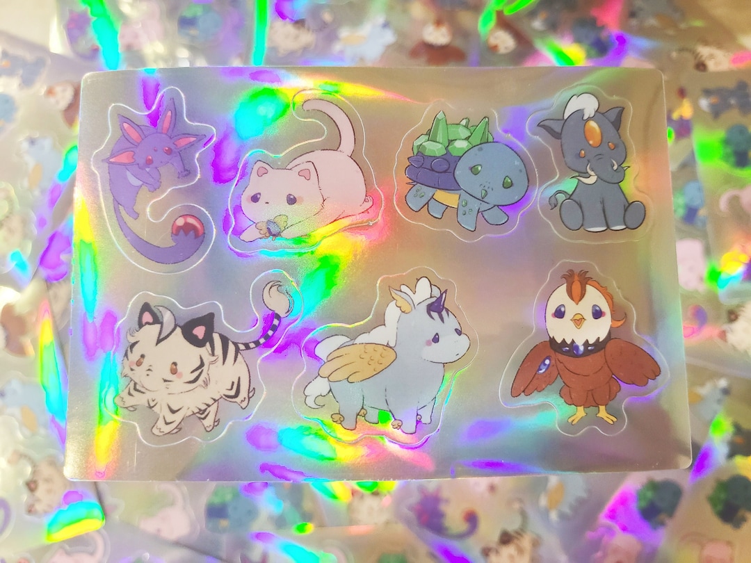 Crystal Melffy Sticker Sheet - Etsy
