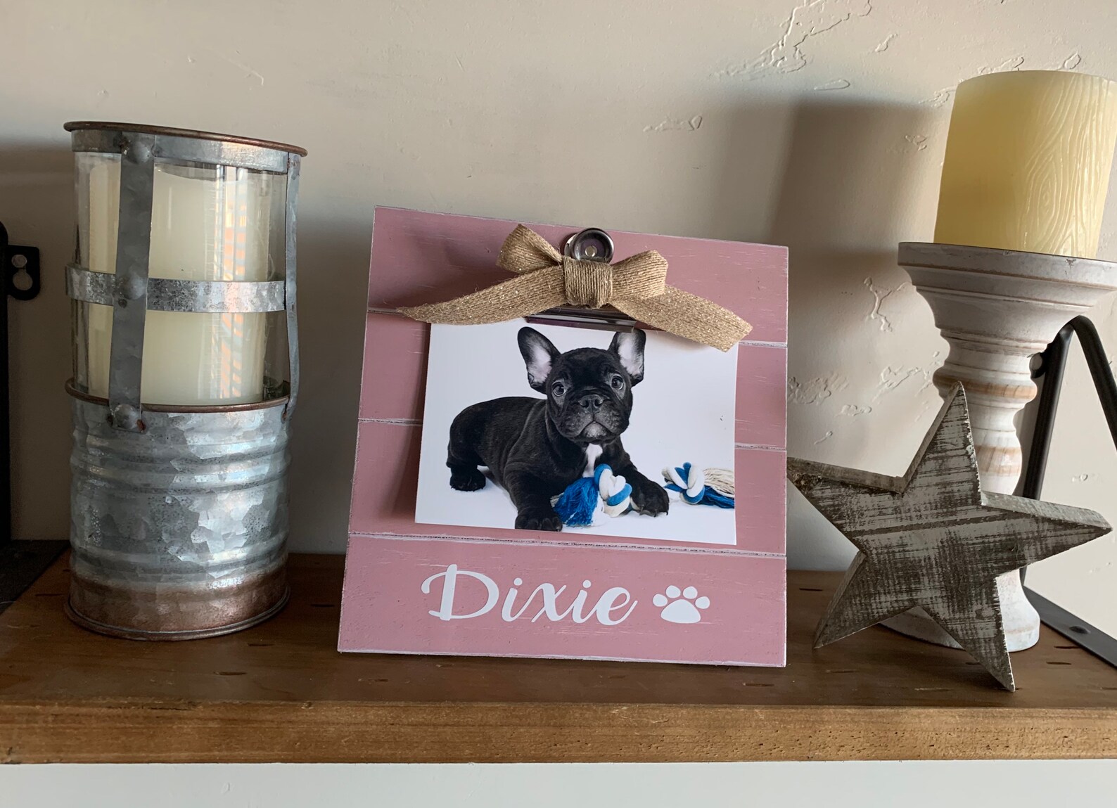 Personalized Dog Frame. Dog Lovers Frame. | Etsy