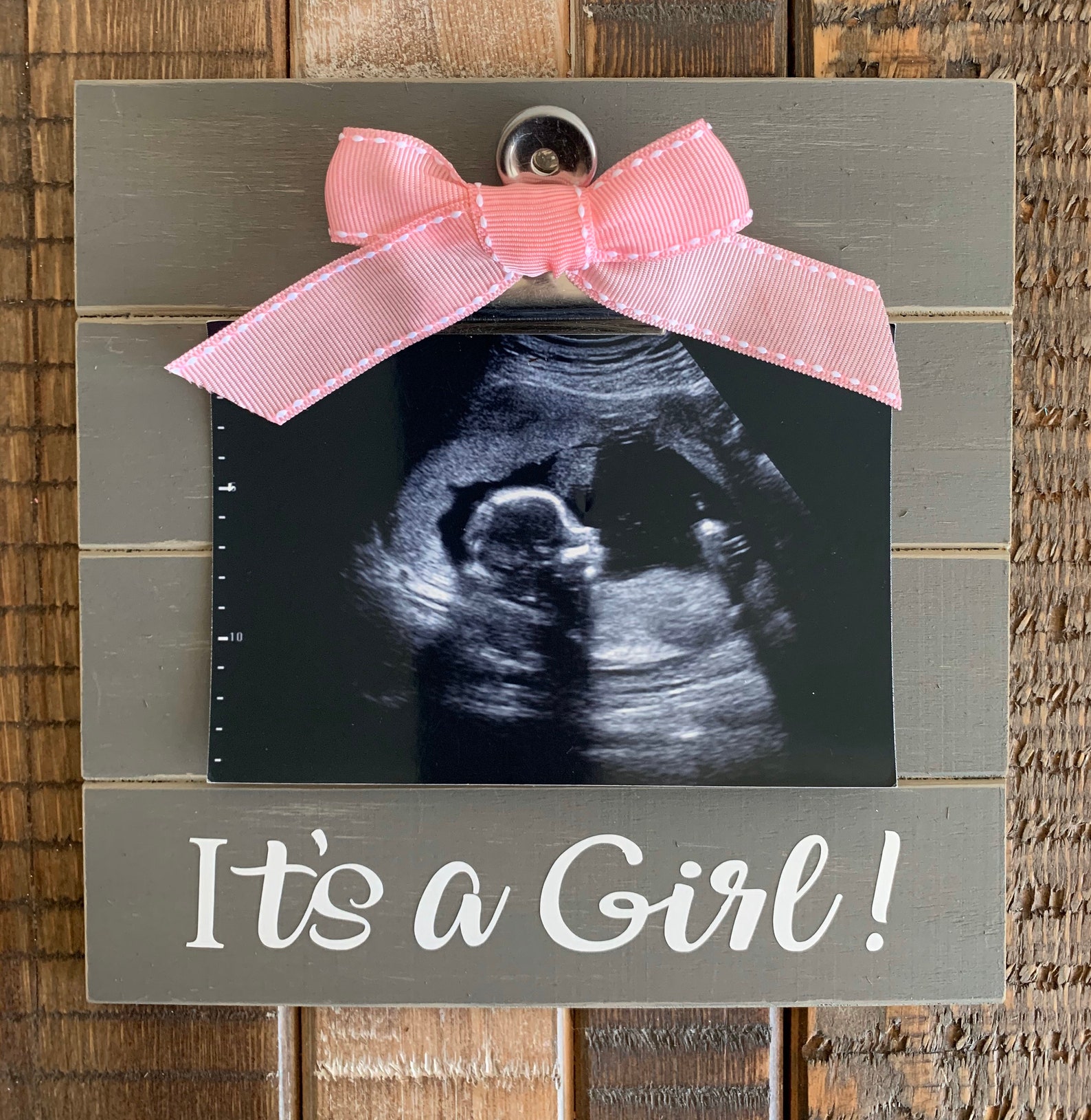 It's a Girl Frame Wood Frame Hand-painted in a - Etsy