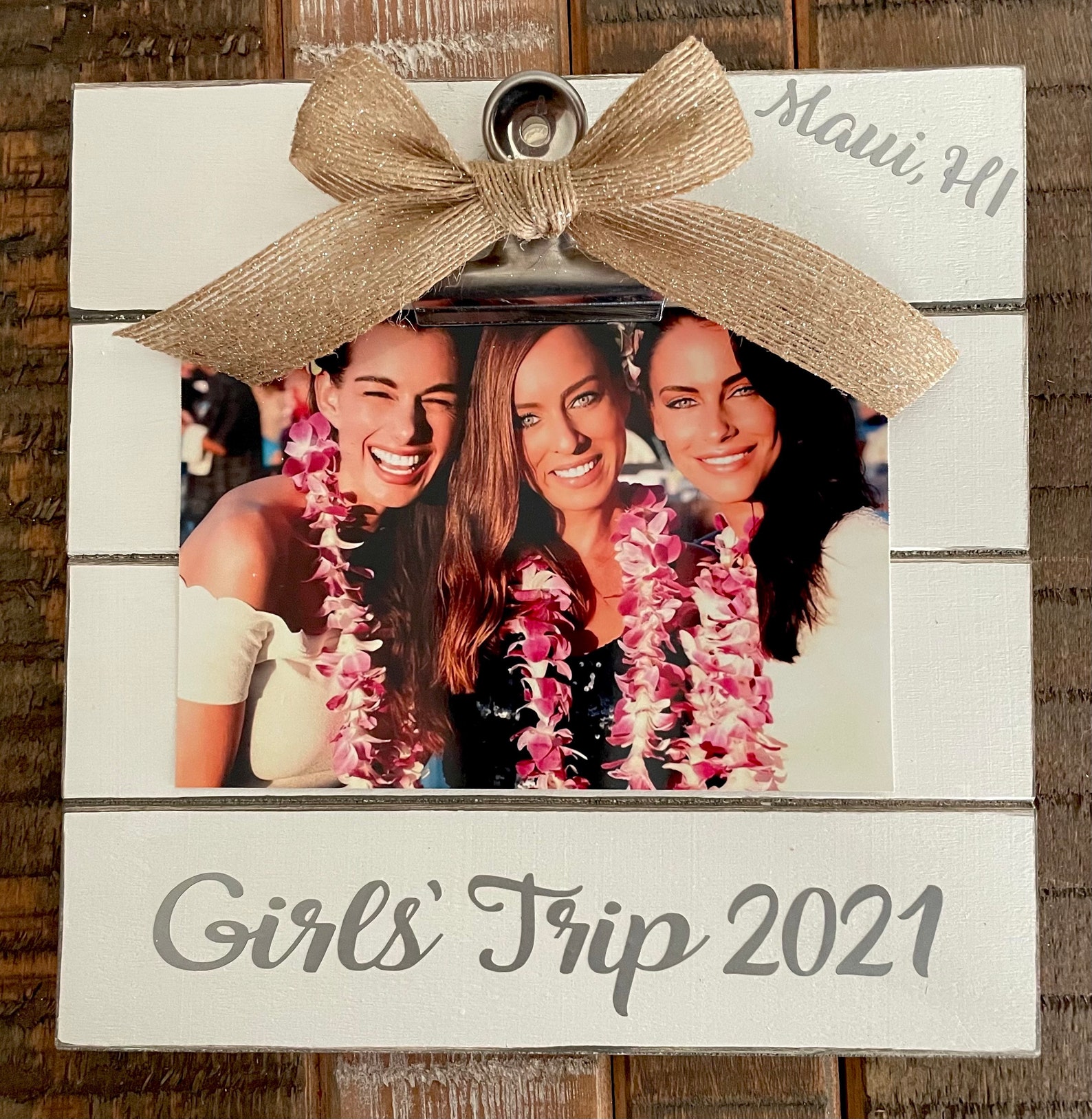 Girls Trip Frame Wood Frame Hand-Painted in a variety of | Etsy