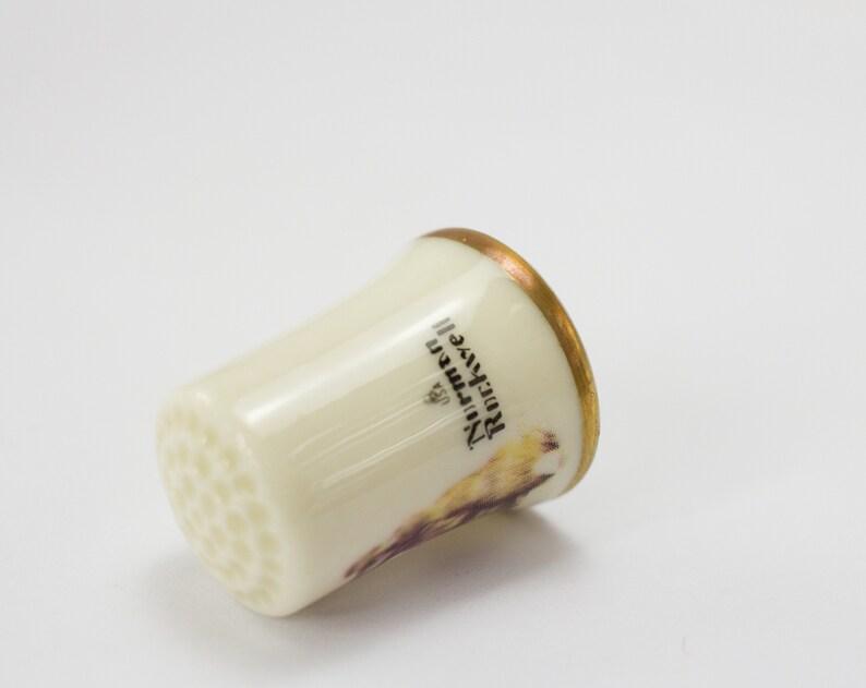 Norman Rockwell Thimble Rabbits nature Friends Gorham Fine China ...