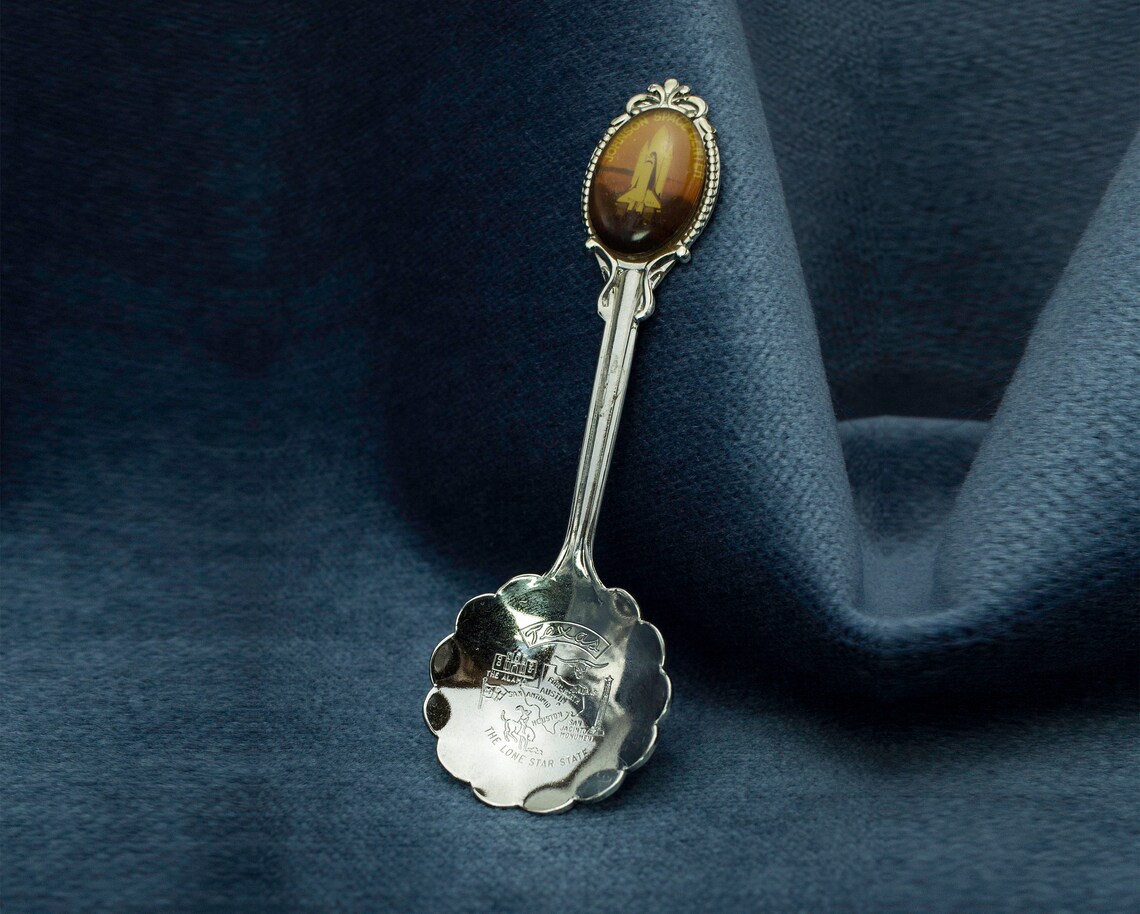 Collectible Spoon From Johnson Space Center - Houston Texas - Etsy