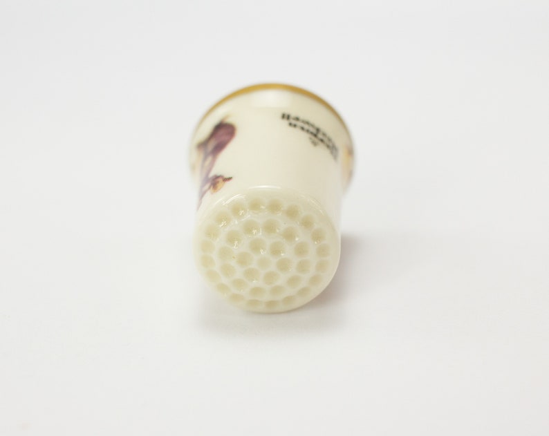 Norman Rockwell Thimble Rabbits nature Friends Gorham Fine China ...