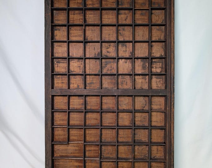 Large Hamilton Print Block Tray - Over 100 Years Old! - Etsy