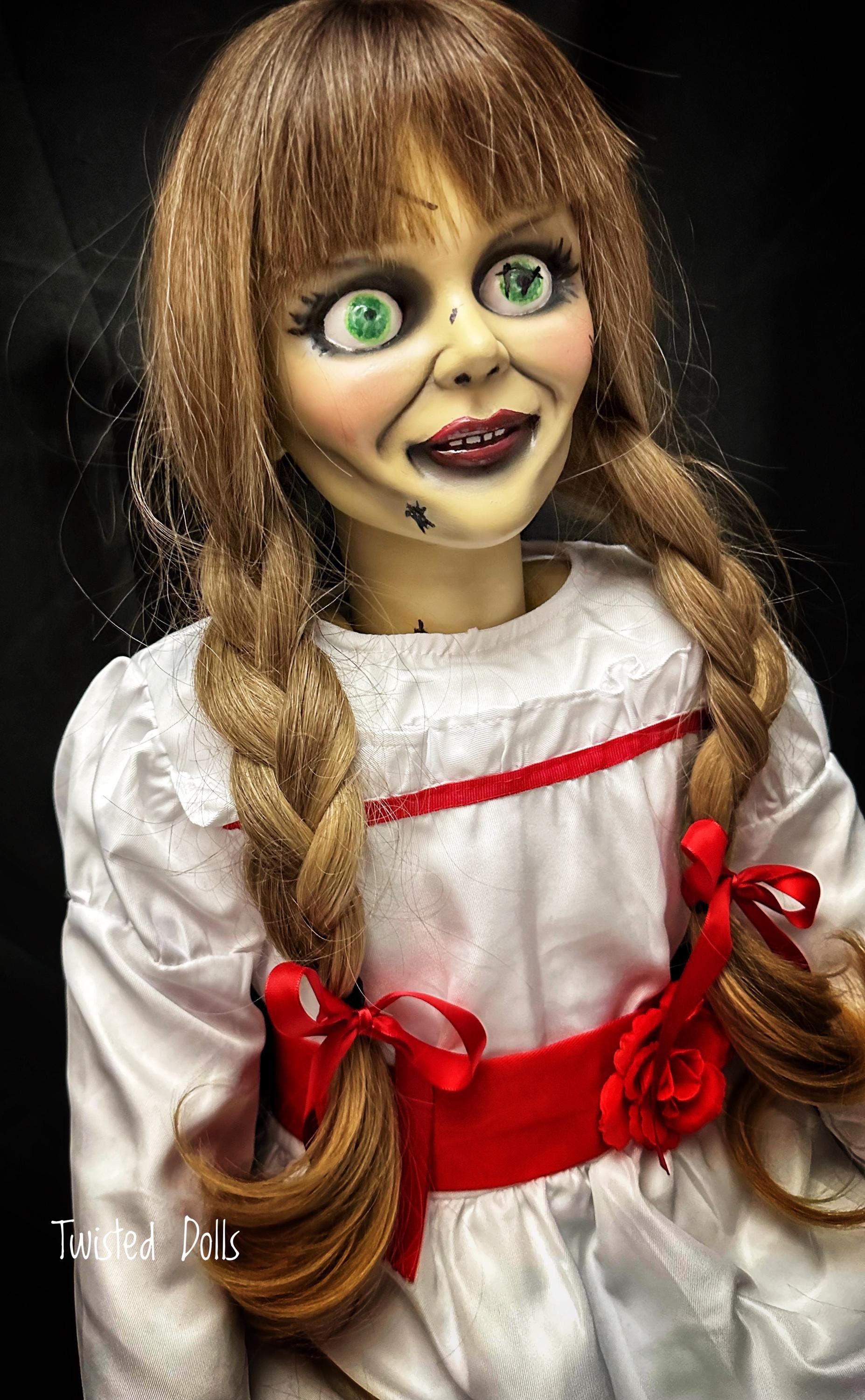 Annabelle Doll / Conjuring (hand Made) Life Size My Take and Inspiration for the Conjuring. - Etsy