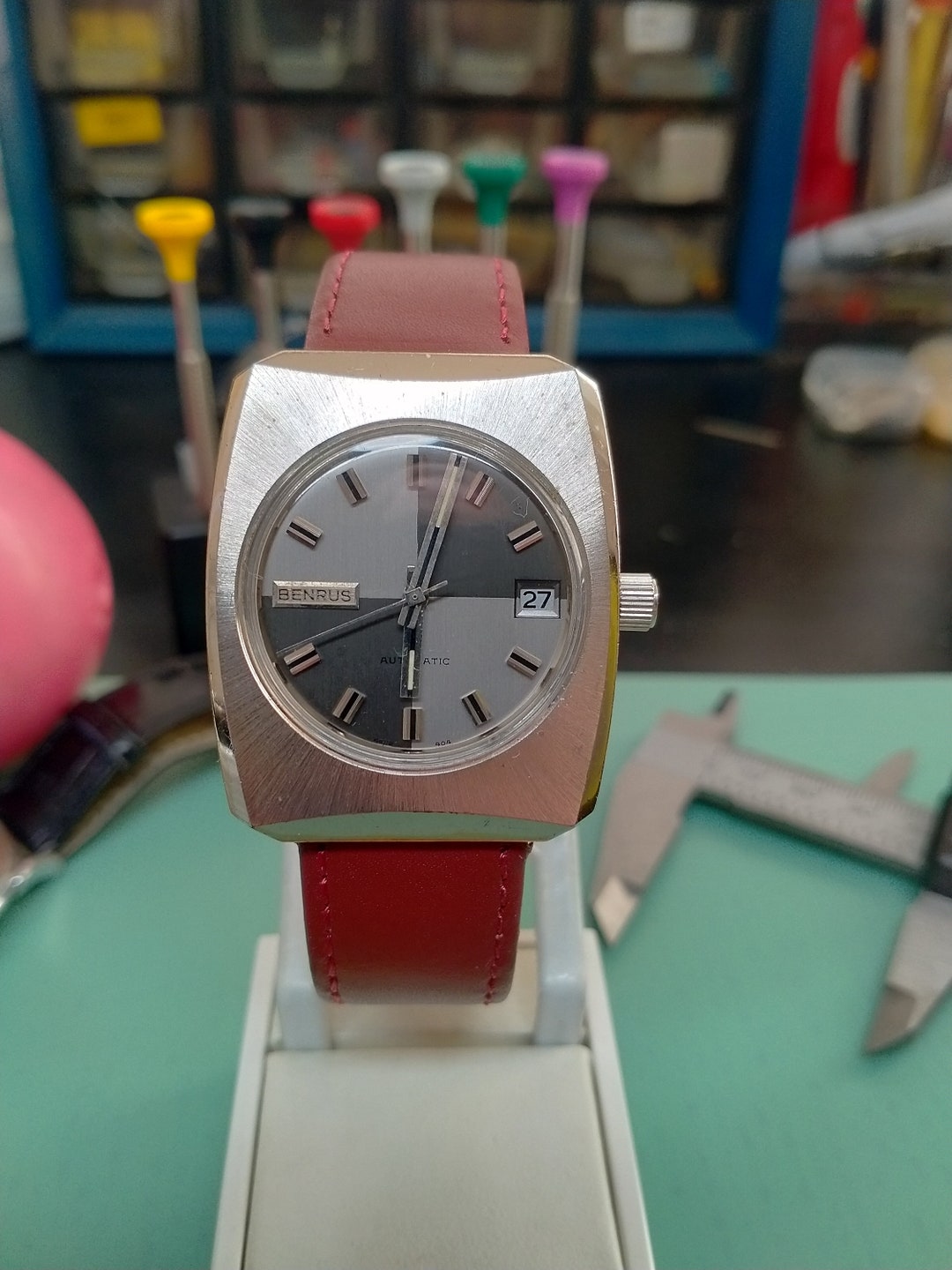 Vintage Benrus Automatic Men's Wristwatch - Etsy