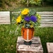 Football Bouquet, Flower Arrangement, Sola Wood Flower, Football Gift ...