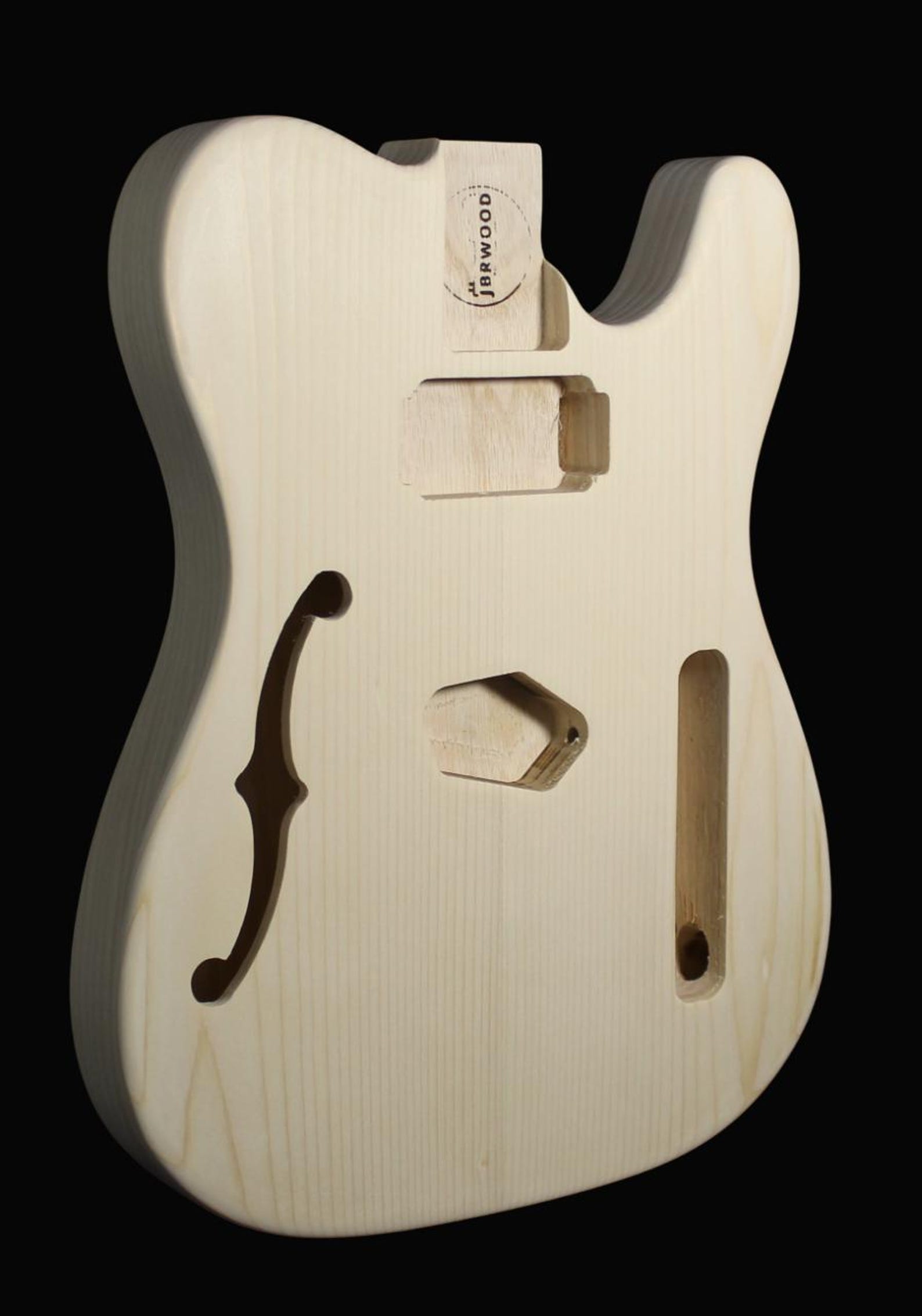 Telecaster Body Thinline Ash + Fir Top - Etsy