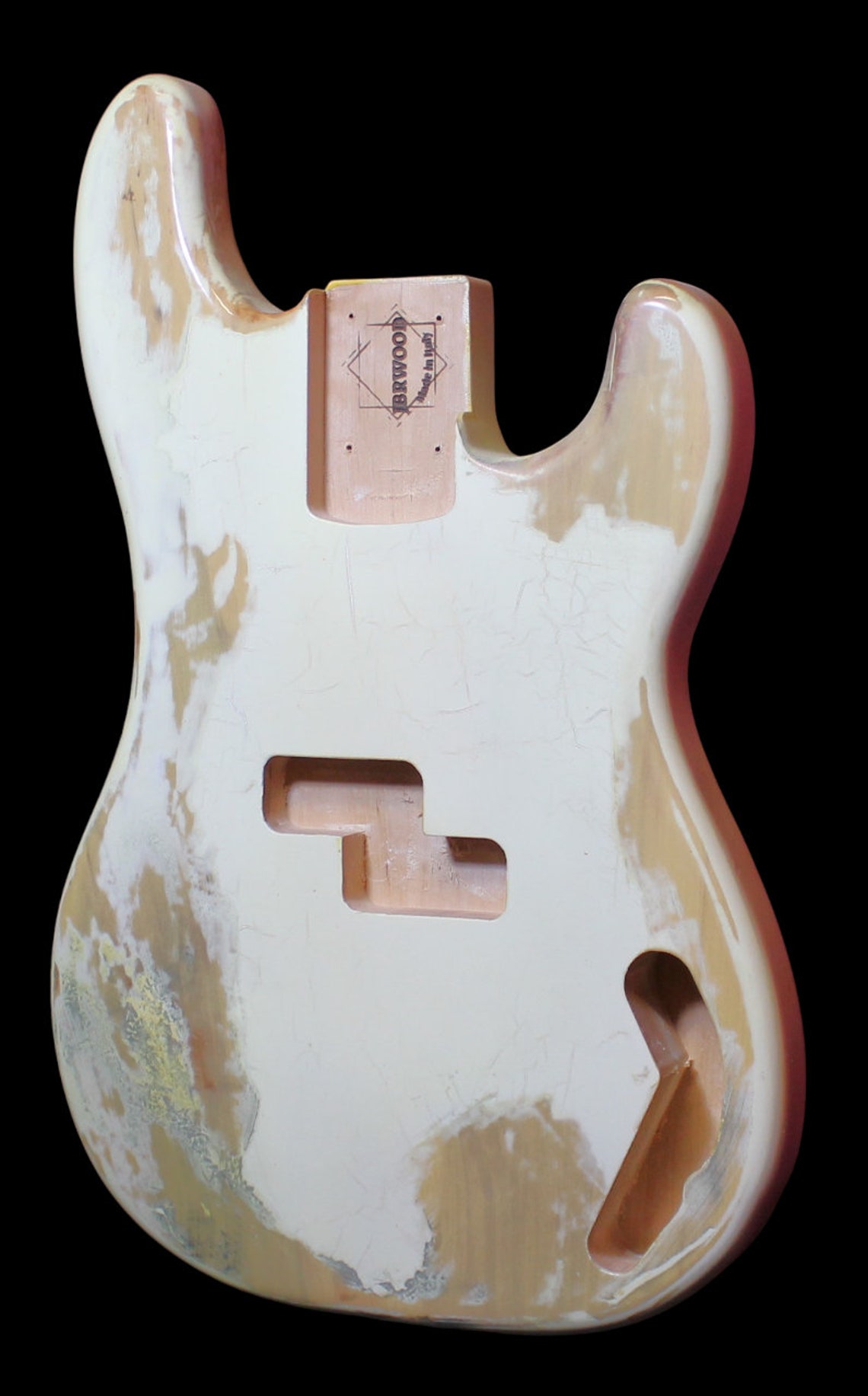 Precision Bass Body Relic White - Etsy