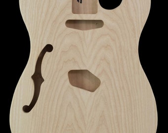 Telecaster Body Thinline Doublecut - Etsy