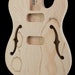 Telecaster Body Thinline Poplar + Top Cedar - Etsy