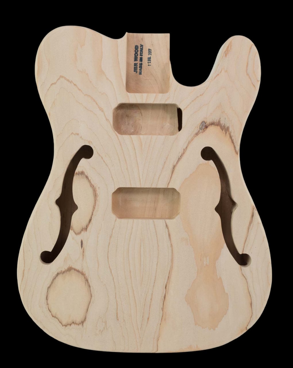 Telecaster Body Thinline Poplar + Top Cedar - Etsy