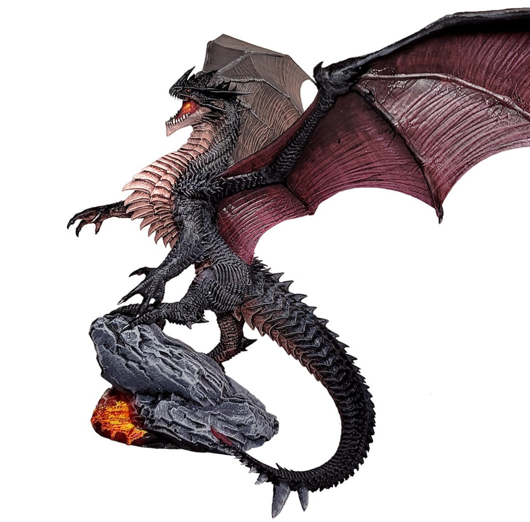Archdragon Resin Miniature, Pro Painted, Large Dragon Mini Model for ...