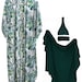 Hunter Green Maternity Robe and Matching Baby Set Mommy Robe Swaddle ...