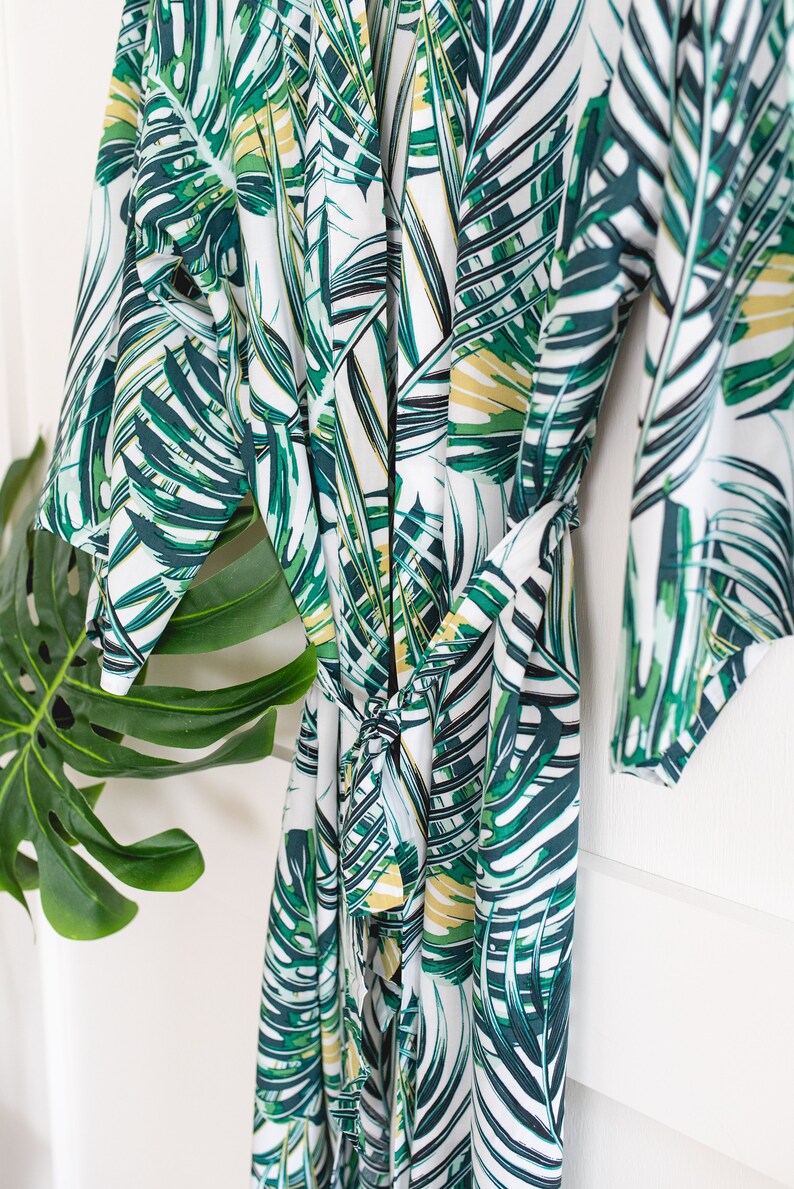 Destination Wedding Robe Tropical Bridesmaid Robe Tropical | Etsy