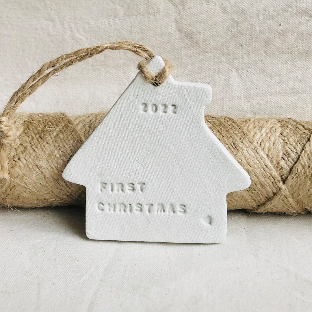 Family First Christmas Personalised Tree Hanging New House First House ...