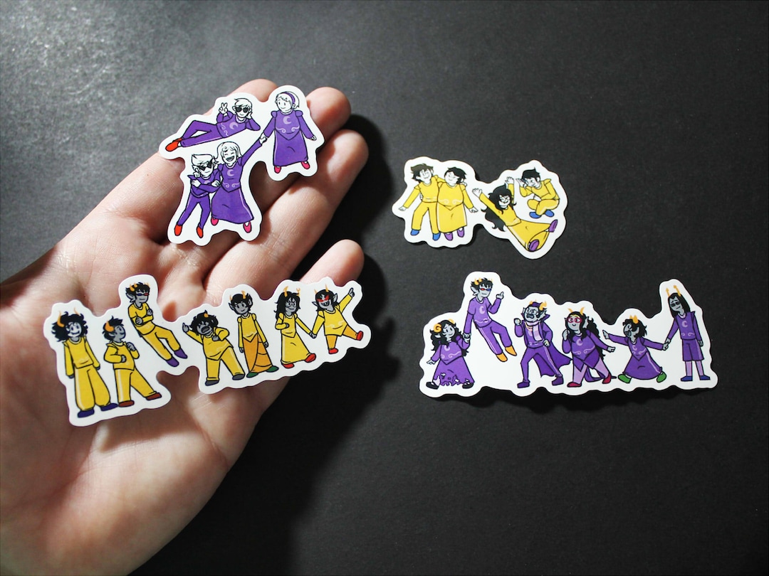 Waterproof Derse and Prospit Dreamer Sticker Pack - Etsy