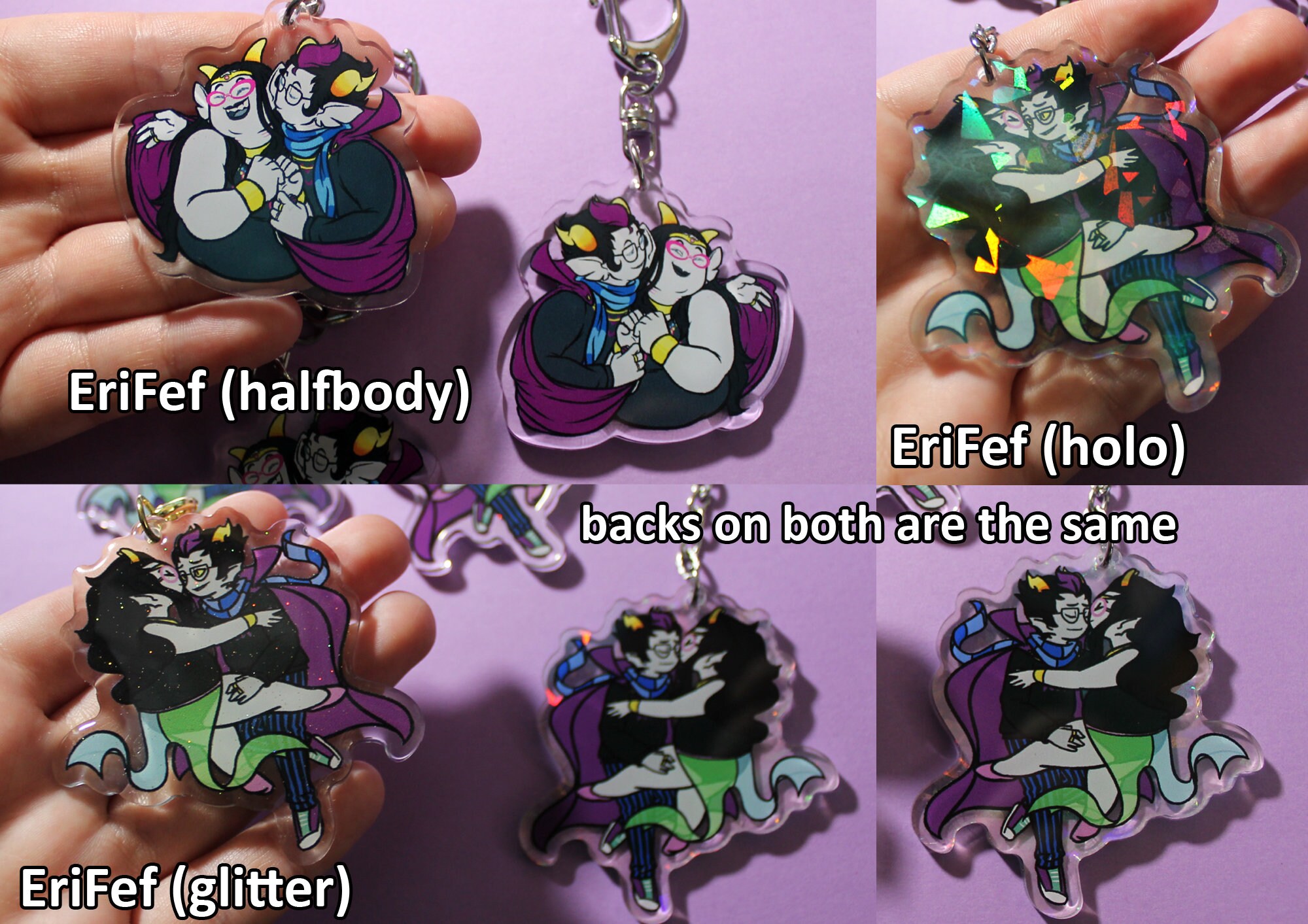Homestuck Ship Acrylic Charms 2-2.5inch | Etsy