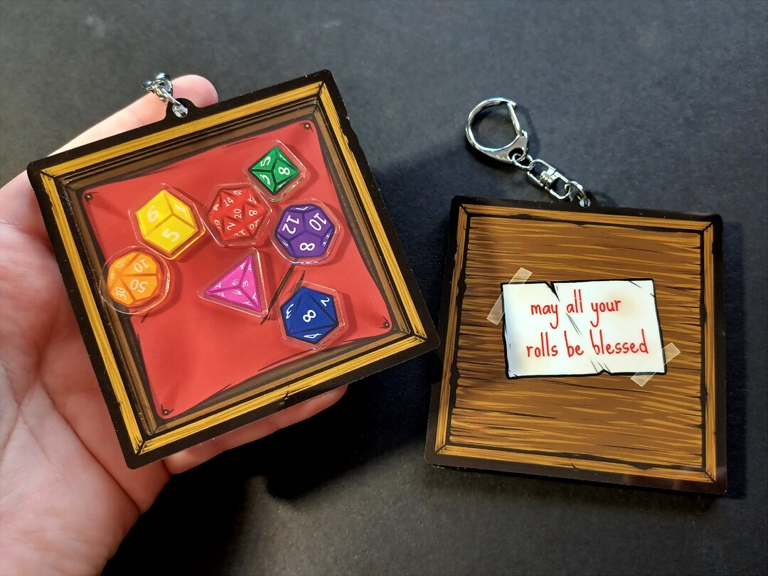 Dice Box Shaker Charm - Etsy