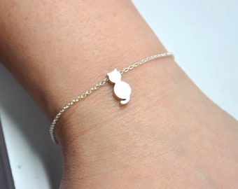 Cat bracelet | Etsy