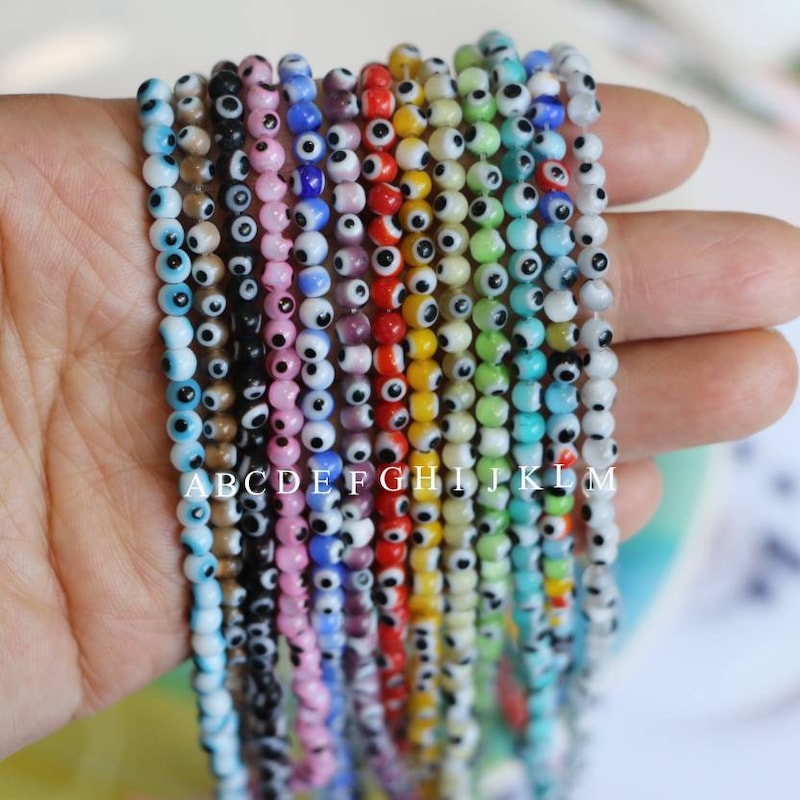 Evil Eye Glass Beads - Etsy