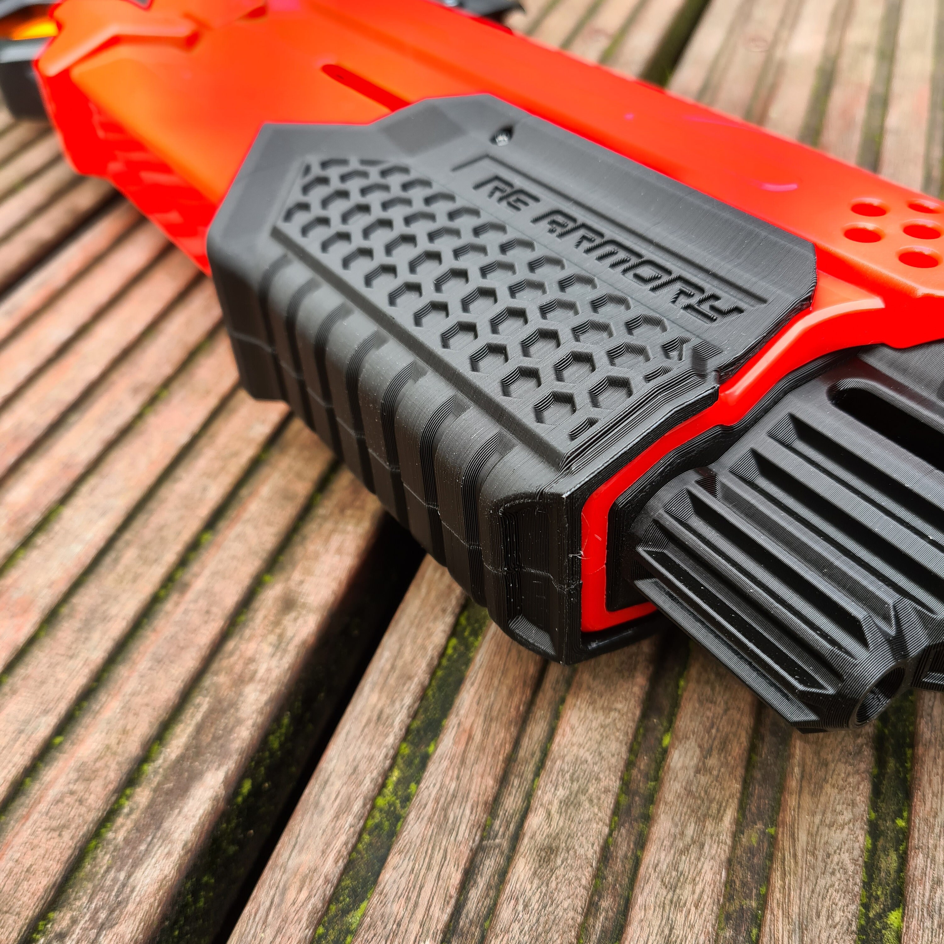 Hexagon Pump Grip for Nerf Rival Takedown 3D Printed Part - Etsy