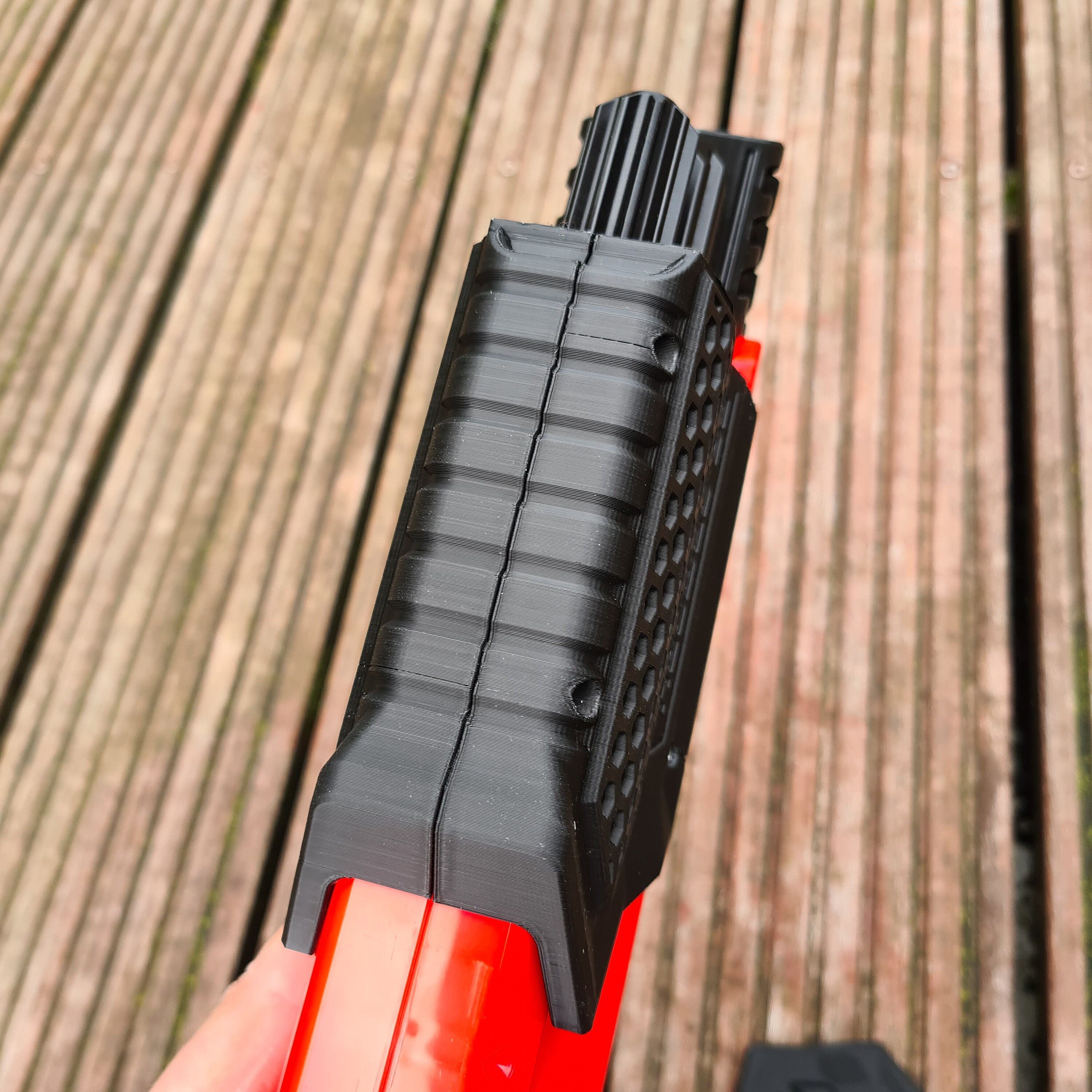 Hexagon Pump Grip for Nerf Rival Takedown 3D Printed Part - Etsy