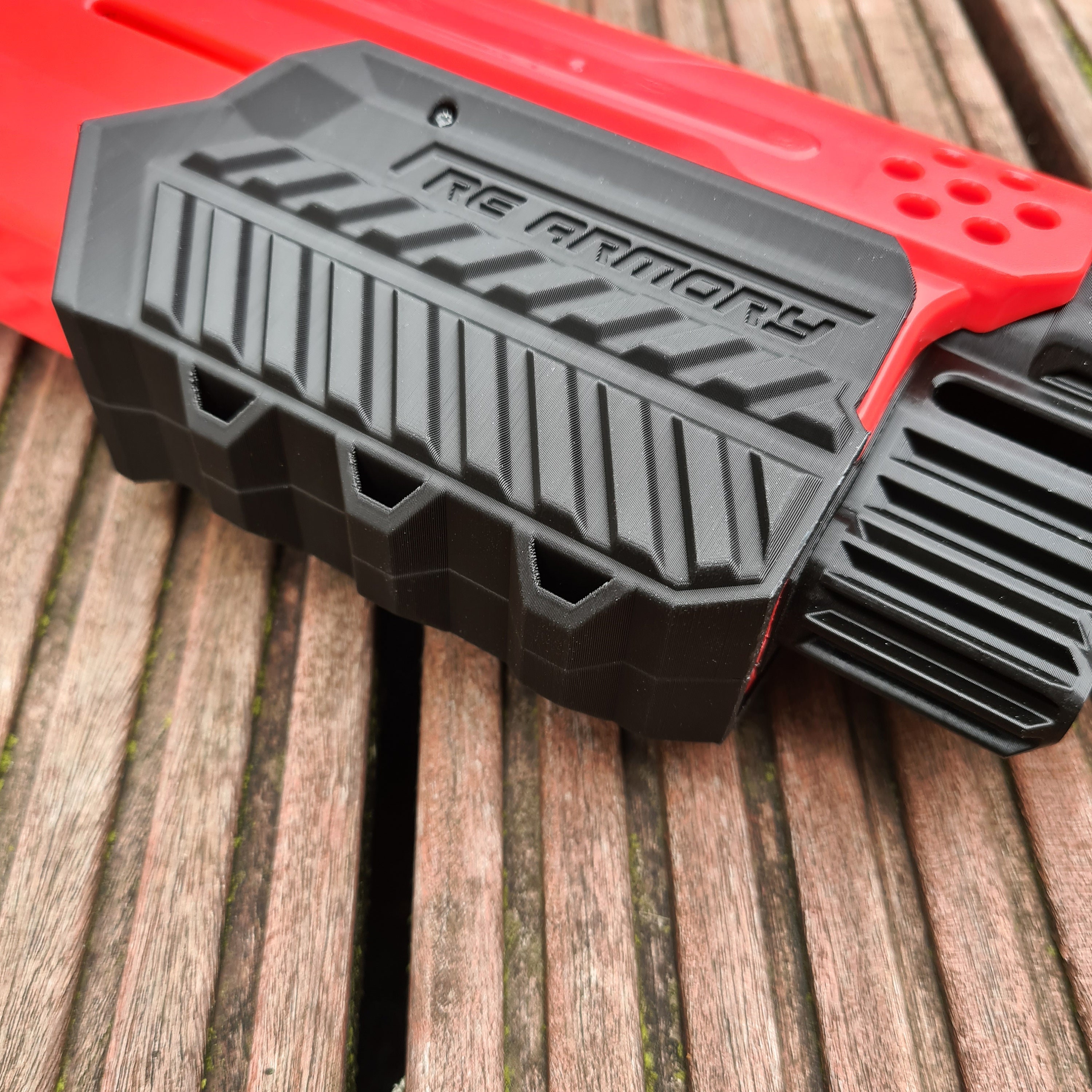 Ribbed Pump Grip for Nerf Rival Takedown 3D Printed Part - Etsy