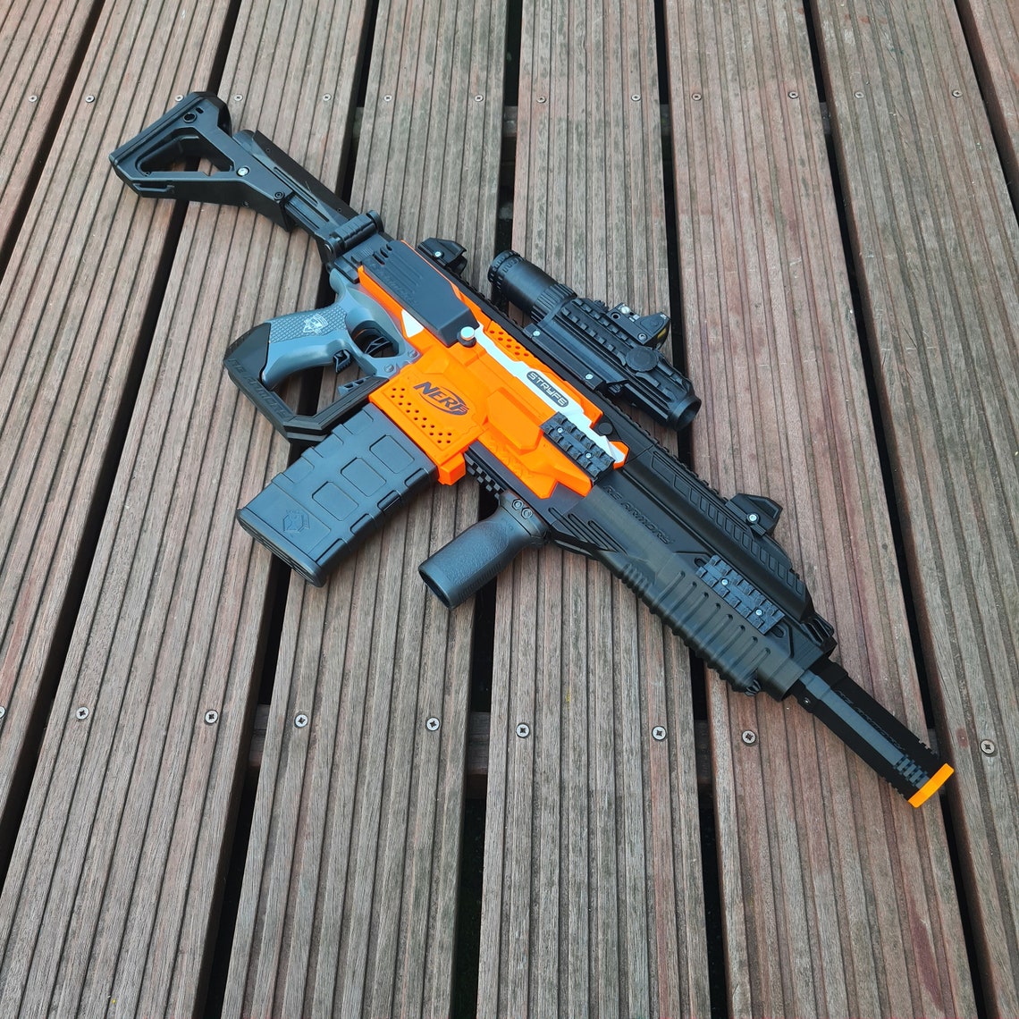 Custom DMR Kit for Nerf Stryfe 3D printed Cosplay Larp | Etsy