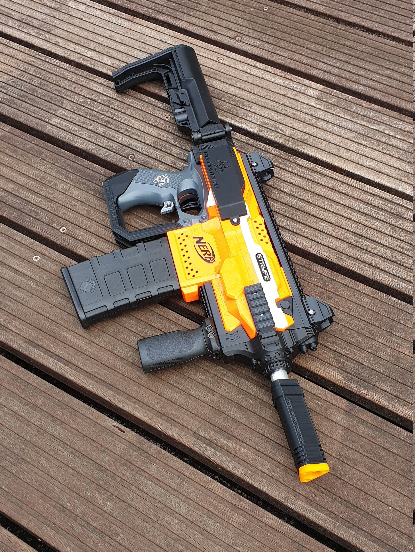 Behring P4 Style Kit für die Nerf Stryfe 3D gedruckt Cosplay - Etsy