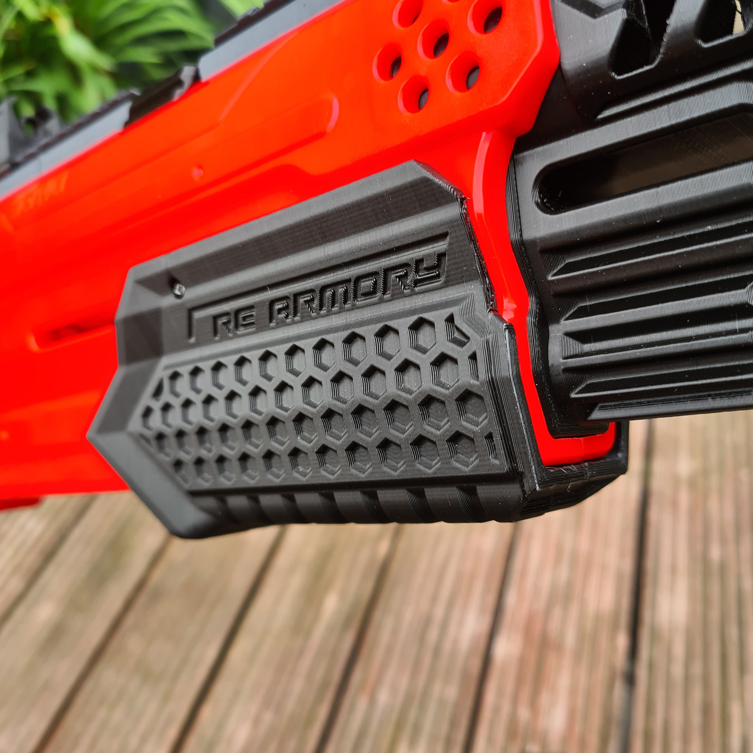 Hexagon Pump Grip for Nerf Rival Takedown 3D Printed Part | Etsy