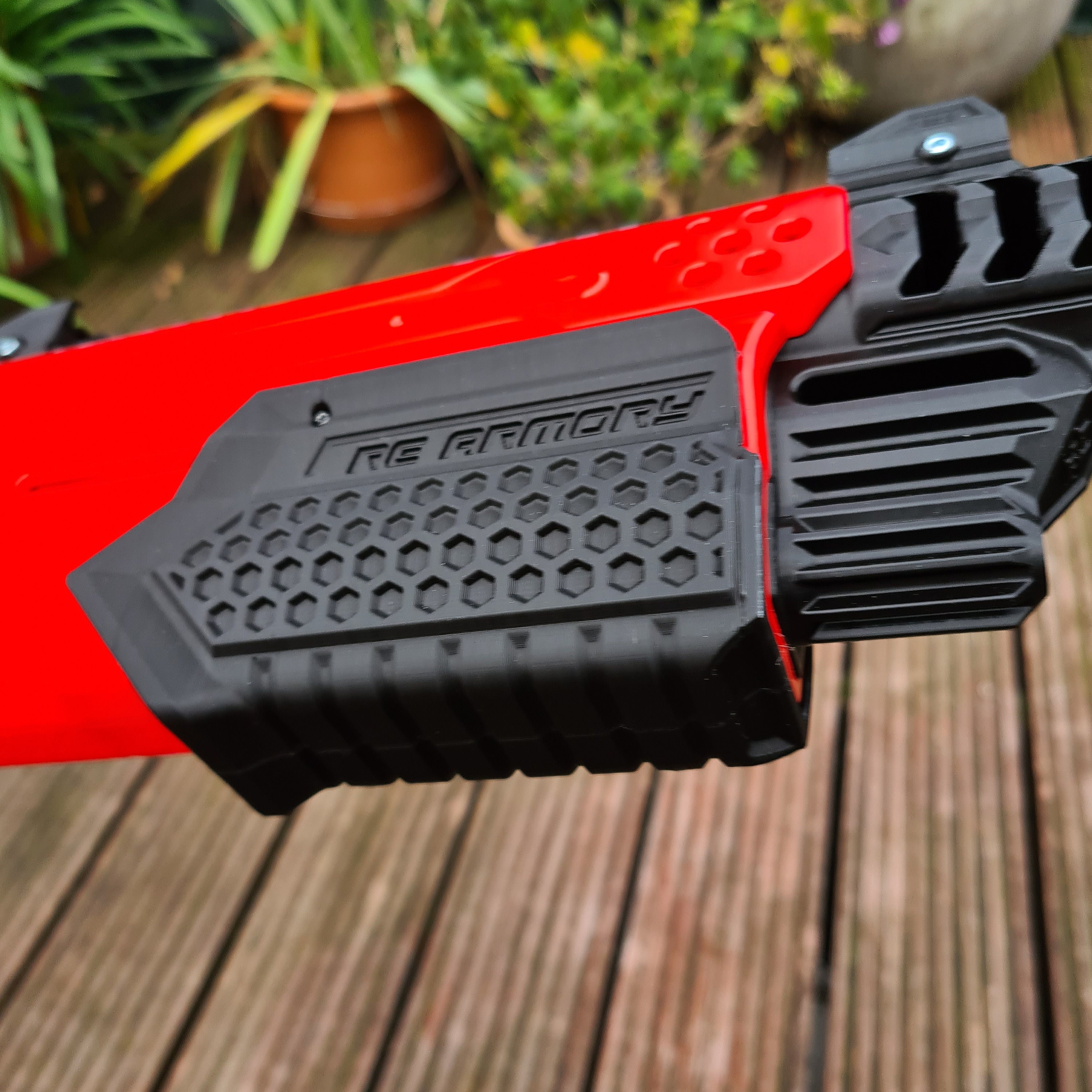 Hexagon Pump Grip for Nerf Rival Takedown 3D Printed Part - Etsy