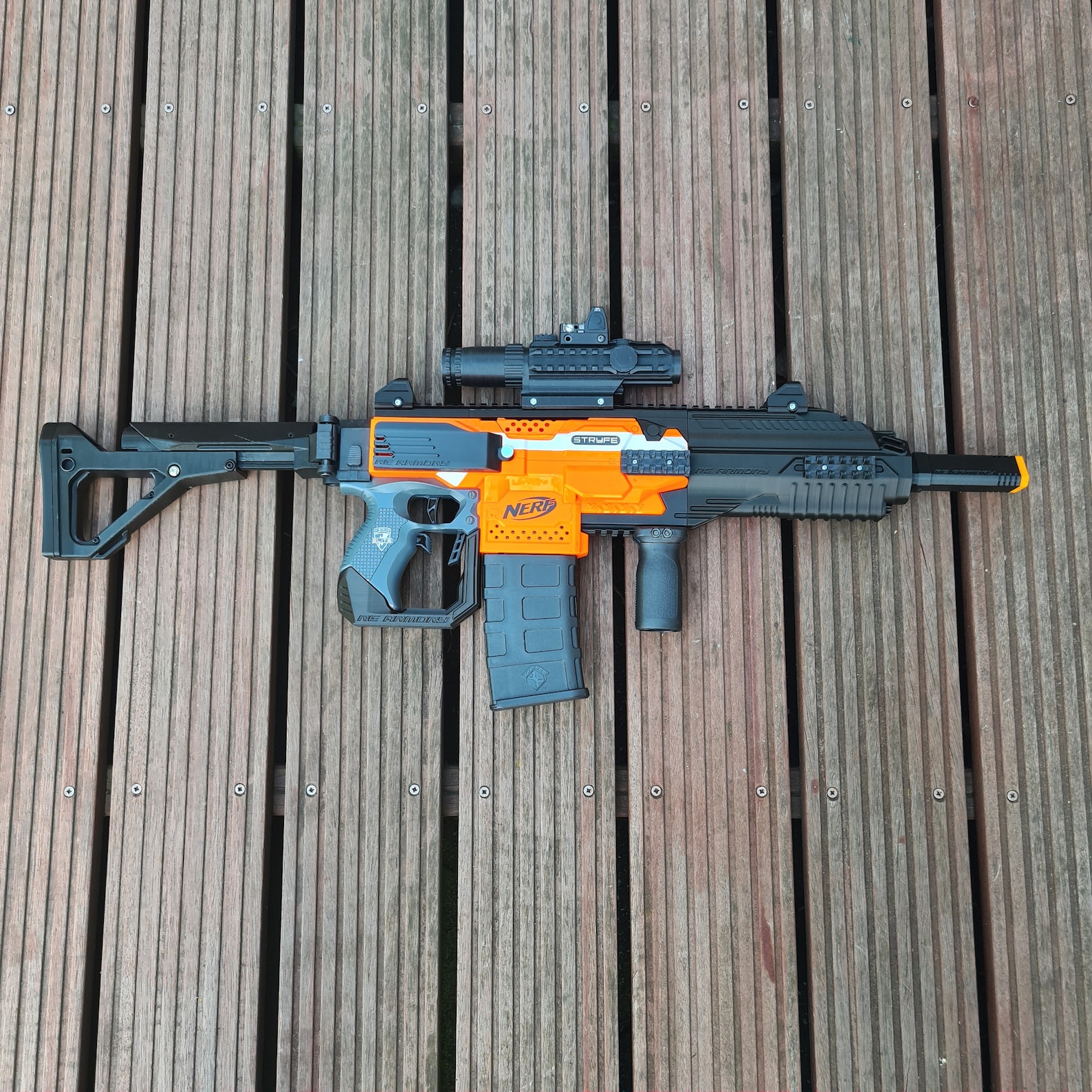 Custom DMR Kit for Nerf Stryfe 3D Printed Cosplay Larp only - Etsy