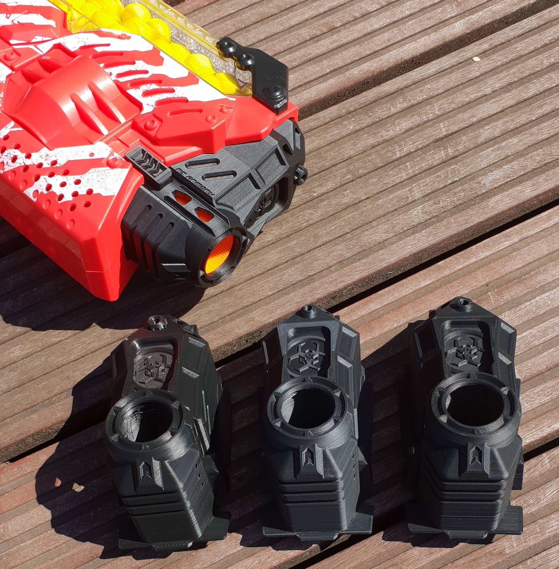 Custom Front / Muzzle Break for Nerf Rival NEMESIS 3D | Etsy