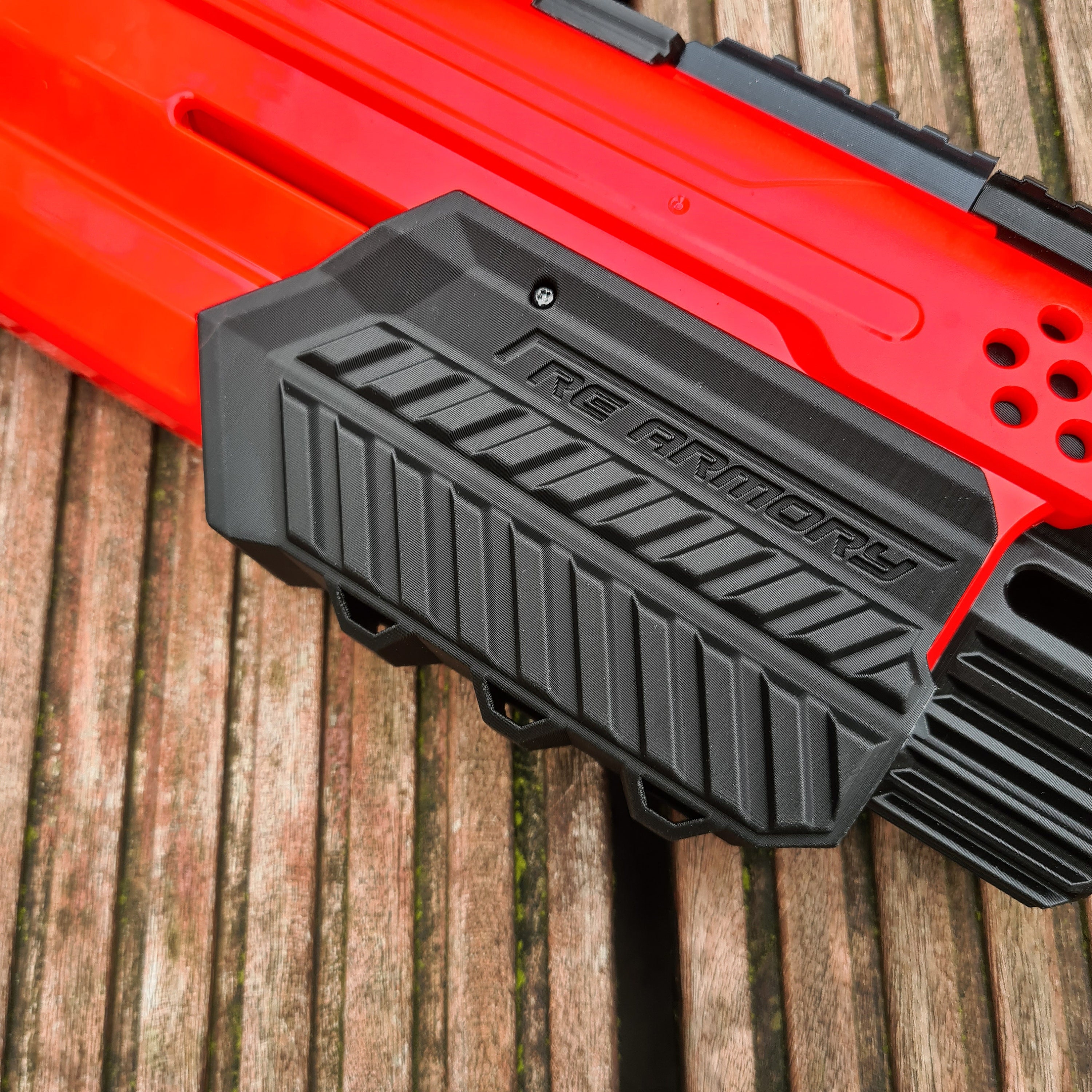 Ribbed Pump Grip for Nerf Rival Takedown 3D Printed Part - Etsy