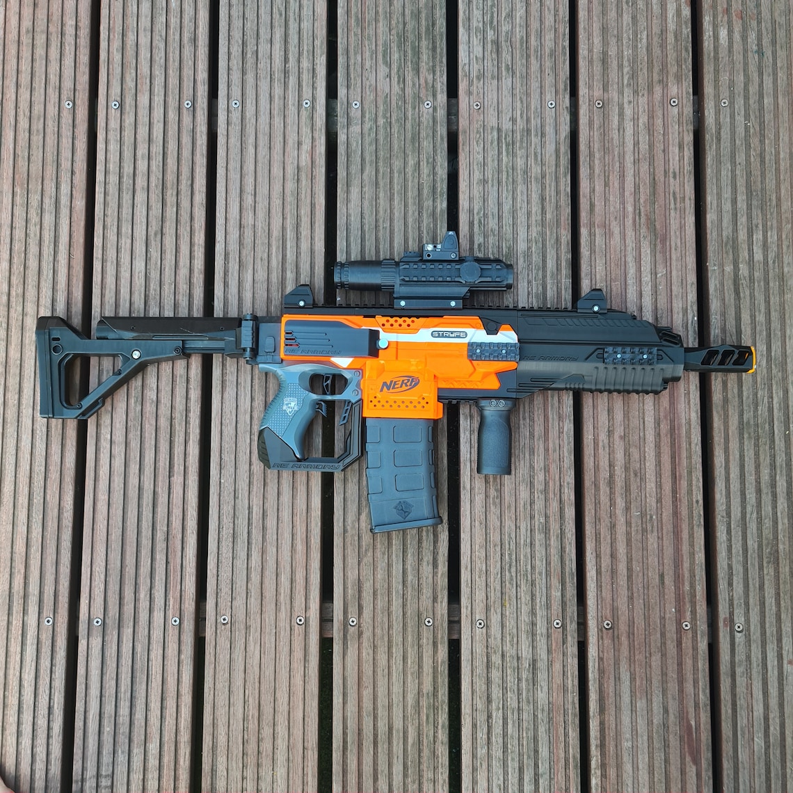 Custom DMR Kit for Nerf Stryfe 3D Printed Cosplay Larp only - Etsy