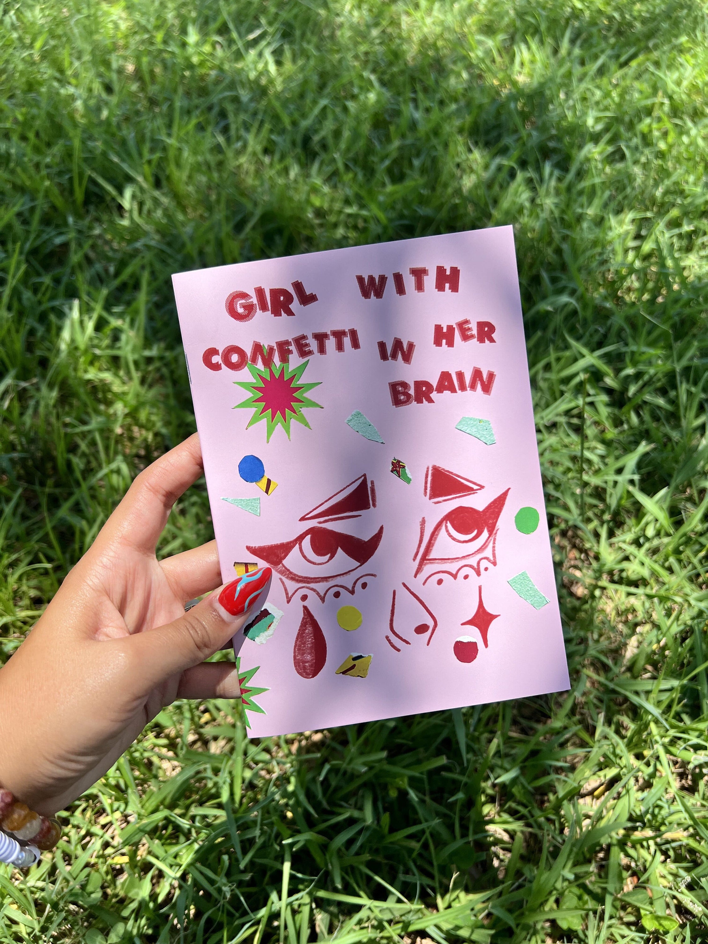 Girl With Confetti in Her Brain Poetry Zine - Etsy