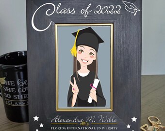 Personalized Graduation Picture Frame Collage Class of 2022 - Etsy