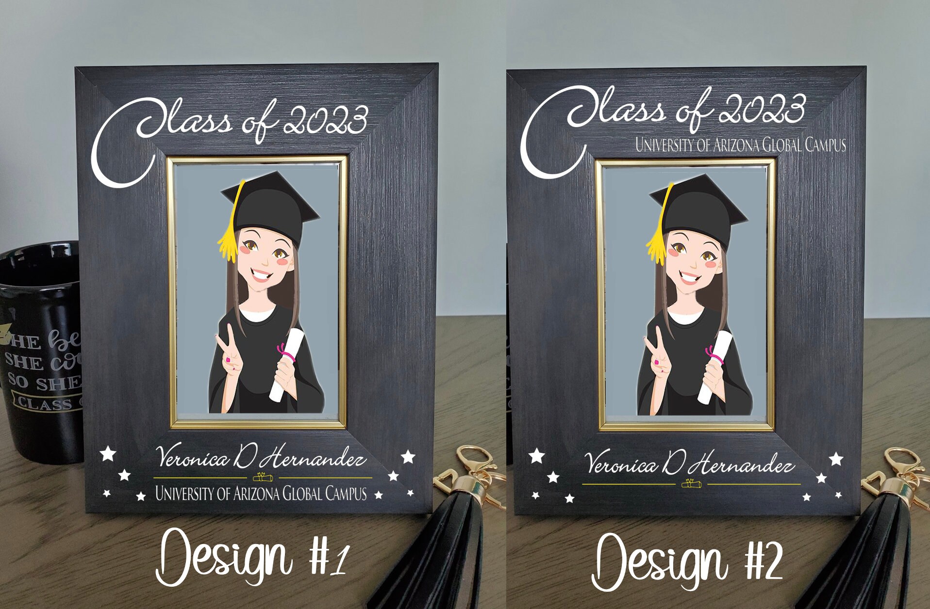 Graduation 2023 Picture Frame Personalized Class of 2023 - Etsy