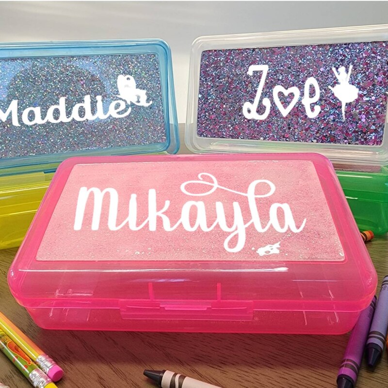 School Pencil Box - Etsy