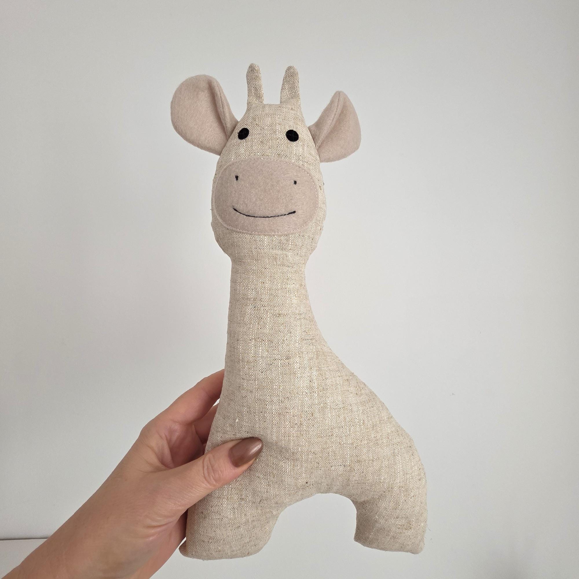 Giraffe Soft Toy Sewing Pattern | DIY Stuffed Animal PDF Tutorial ...