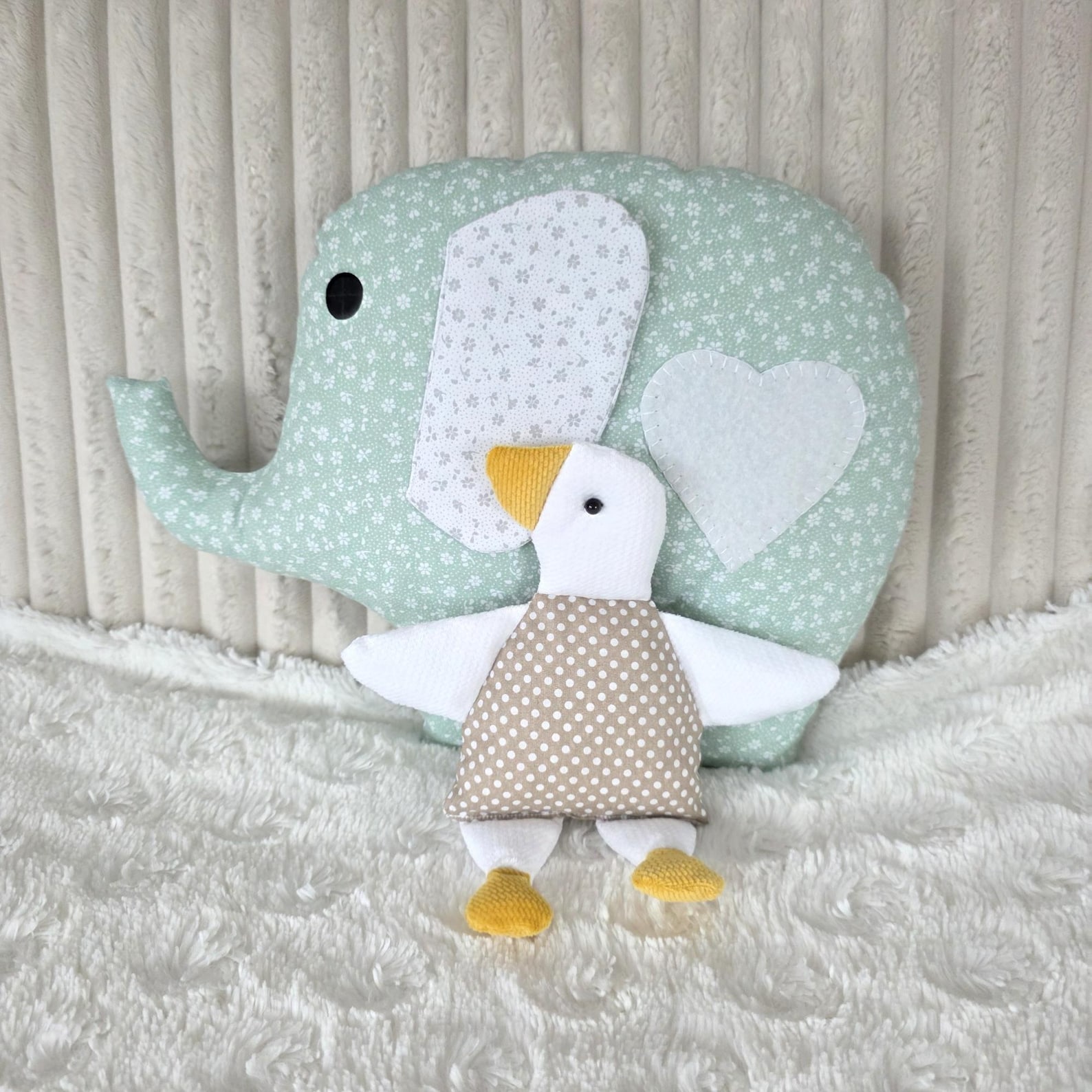 Easy Goose Sewing Pattern PDF – Cute Duck Plush Toy DIY , Beginner Soft ...