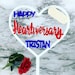 Personalized Heartiversary Cake Topper - Heart Warrior - Open Heart ...