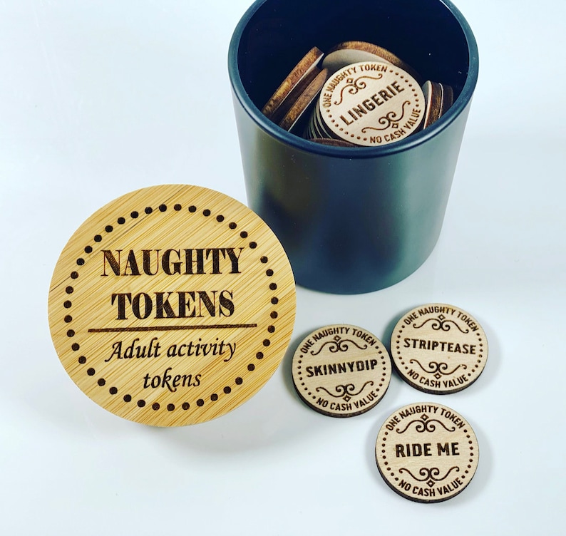 Adult Activity Tokens Naughty Tokens Jar Valentines - Etsy