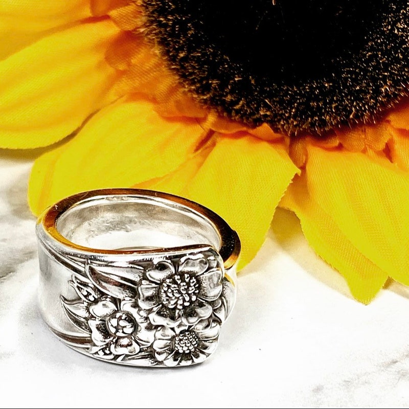 Silverware Ring - Etsy